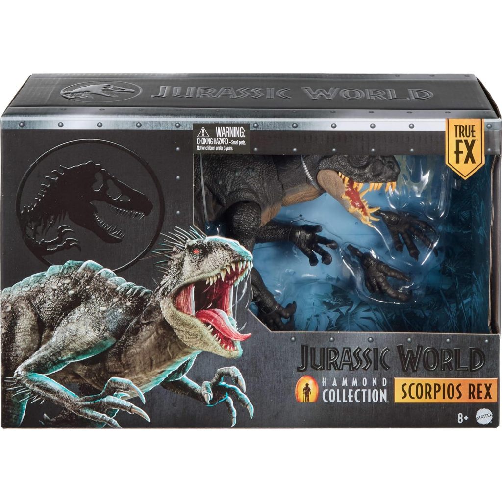 Jurassic World Hammond Collection Scorpios Rex Articulated Action ...