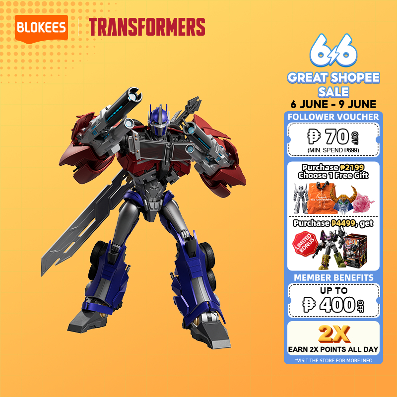 【New Launch】BLOKEES Transformers Action Edition 06 Figure Optimus Prime ...