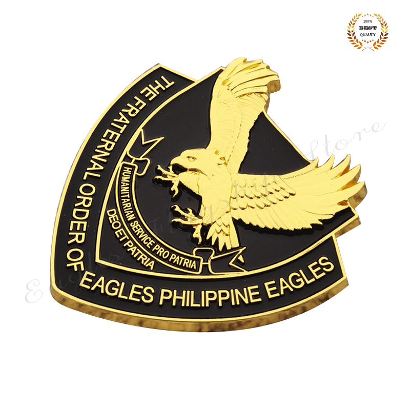 New TFOE Eagles Emblem 3D Metal Waterproof Non-Fading 3.15inch Eagles ...