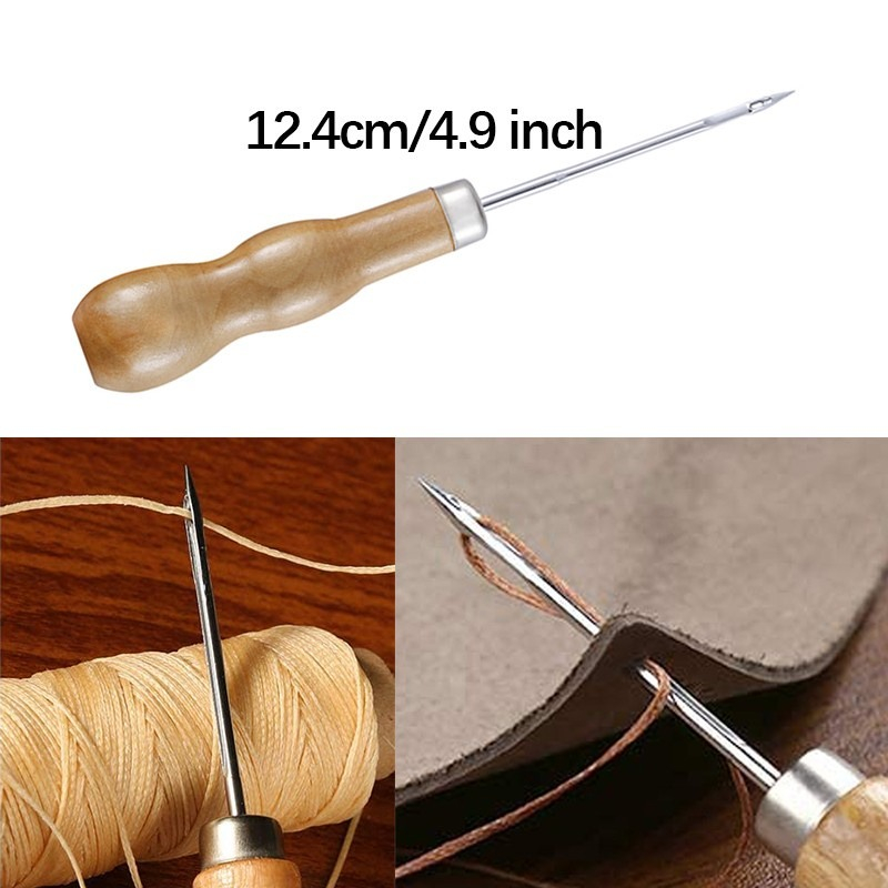 13 Pcs Leather Sewing Set Handbag Shoe Handmade Sewing Repair Kit with ...