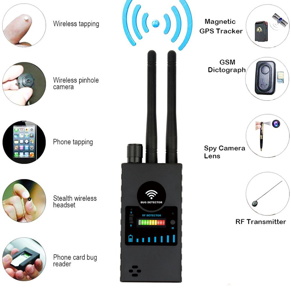 Multi-function Anti Camera Detector GSM Audio Bug Finder RF Signal ...