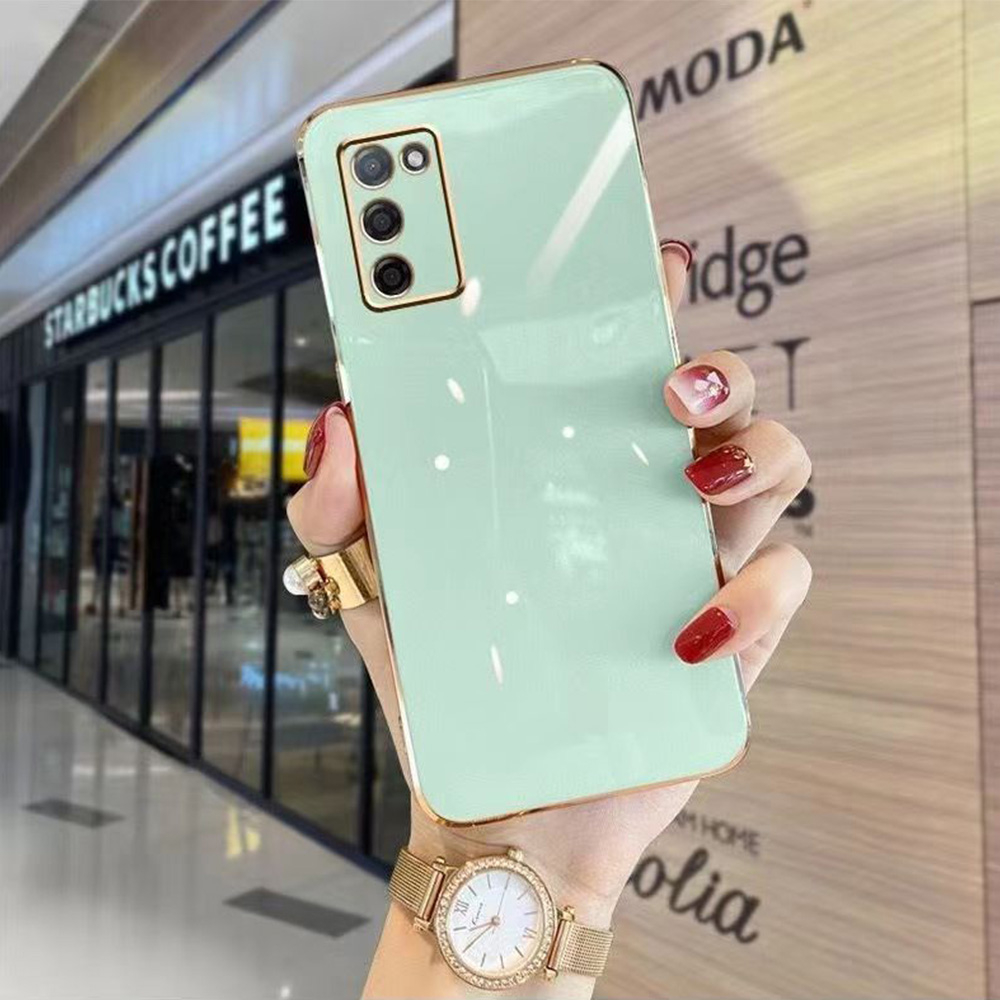 3 IN 1 For Samsung A04e M04 F04 Soft Silicone Electroplated Case With ...