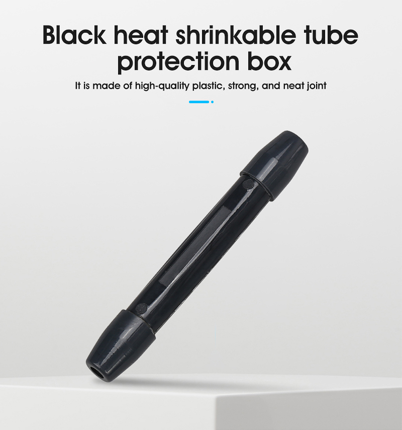 100pcs leather cable protection box heat shrinkable tube protection box ...