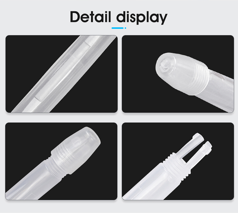 100pcs new transparent fiber optic protection box round leather cable ...