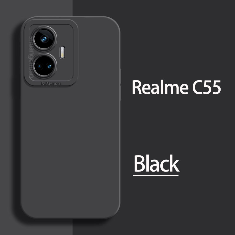 Realme c55 case Realme C33 Realme C53 Camera Protection Cover Soft Tpu ...