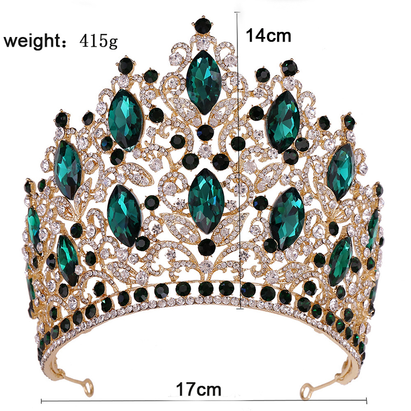 Levery Miss Pageant Rhinestone Tiara Bridal Wedding Party Big Crowns ...