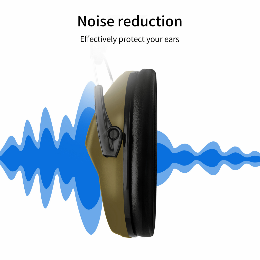 Wenzi EAREST Protection Ear Muffs Noise Reduction 20dB Safety Ear Muffs ...