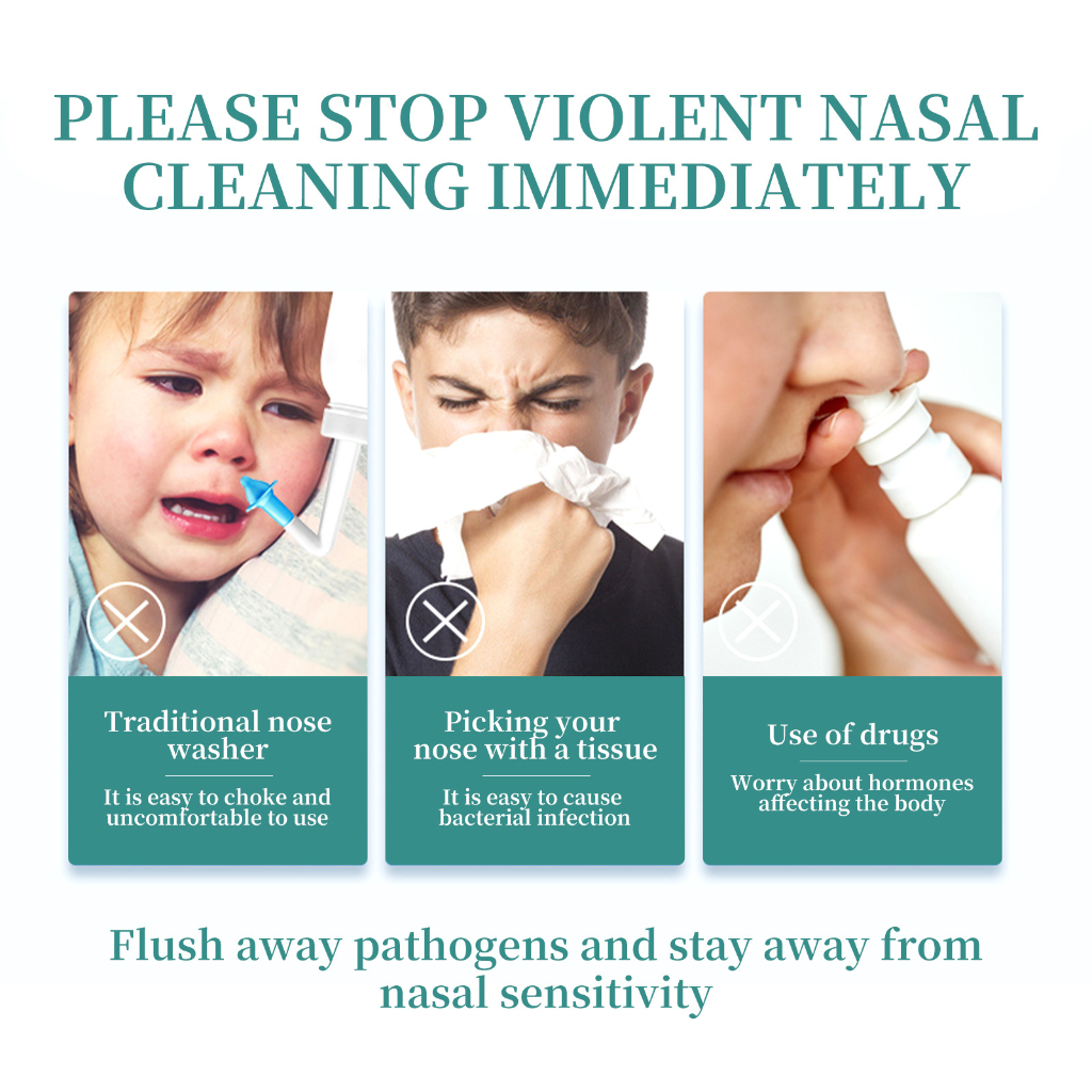 South Moon Herb Medical Nasal Spray for Sinus Rhinitis Sinusitis ...