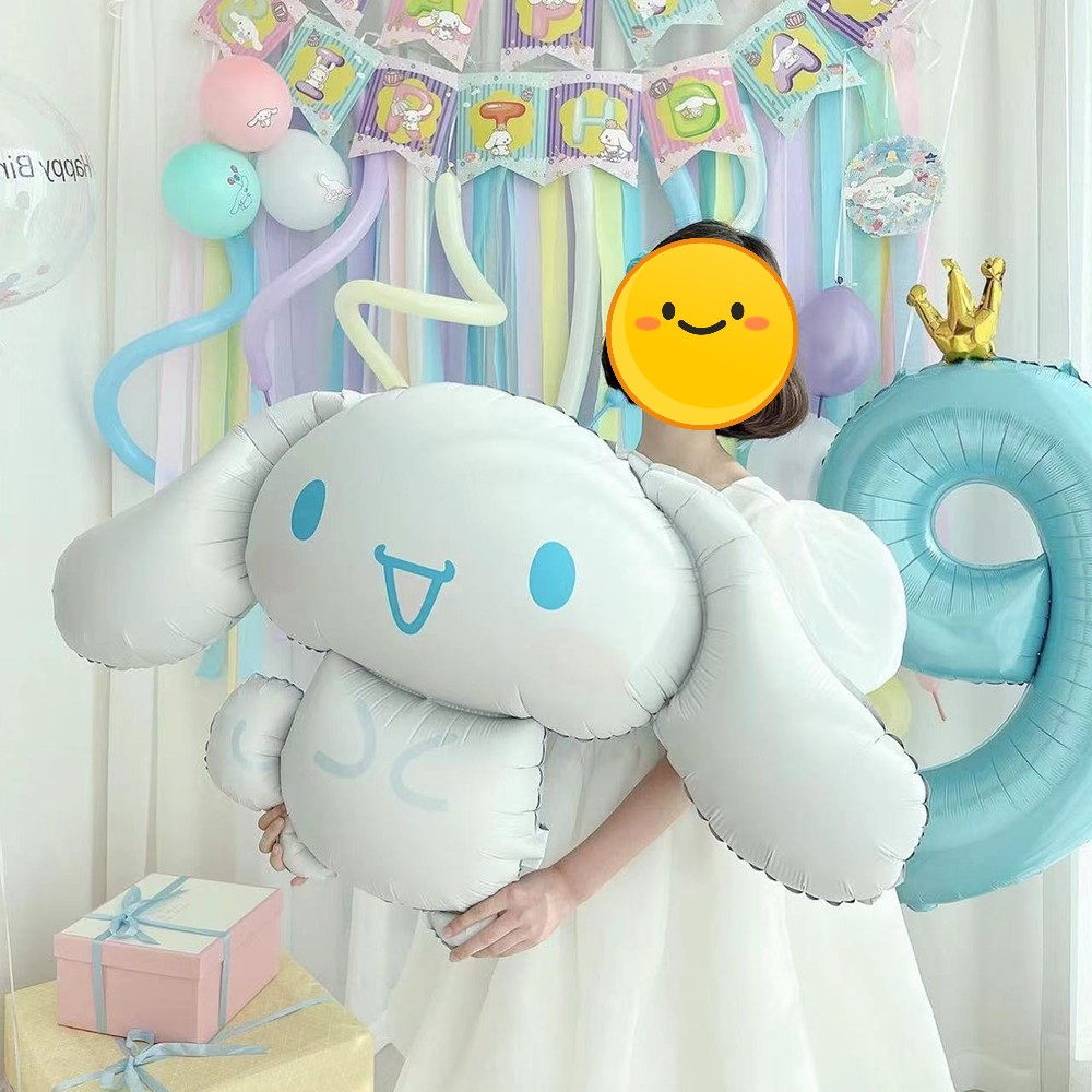 Sanrio Cinnamoroll Balloons banner cake toppers Birthday Party ...