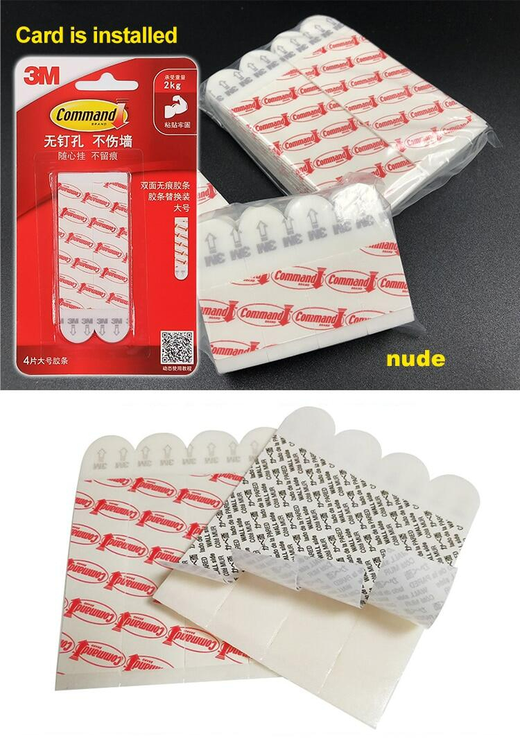 3M command strips picture frame wall hanger, 3M Glue strip,Damage-Free ...