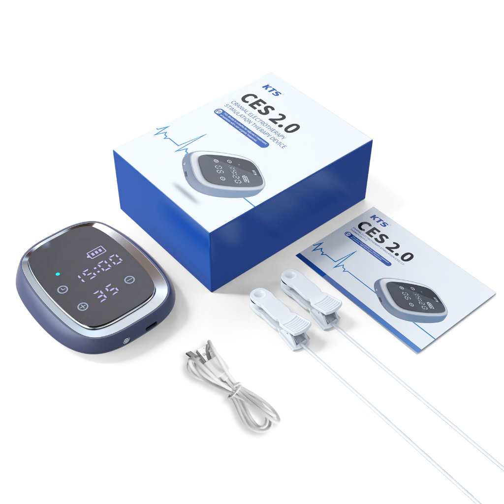 KTS FDA CES Sleep Aids Tens Machine Physiotherapy Micro-Current Home ...