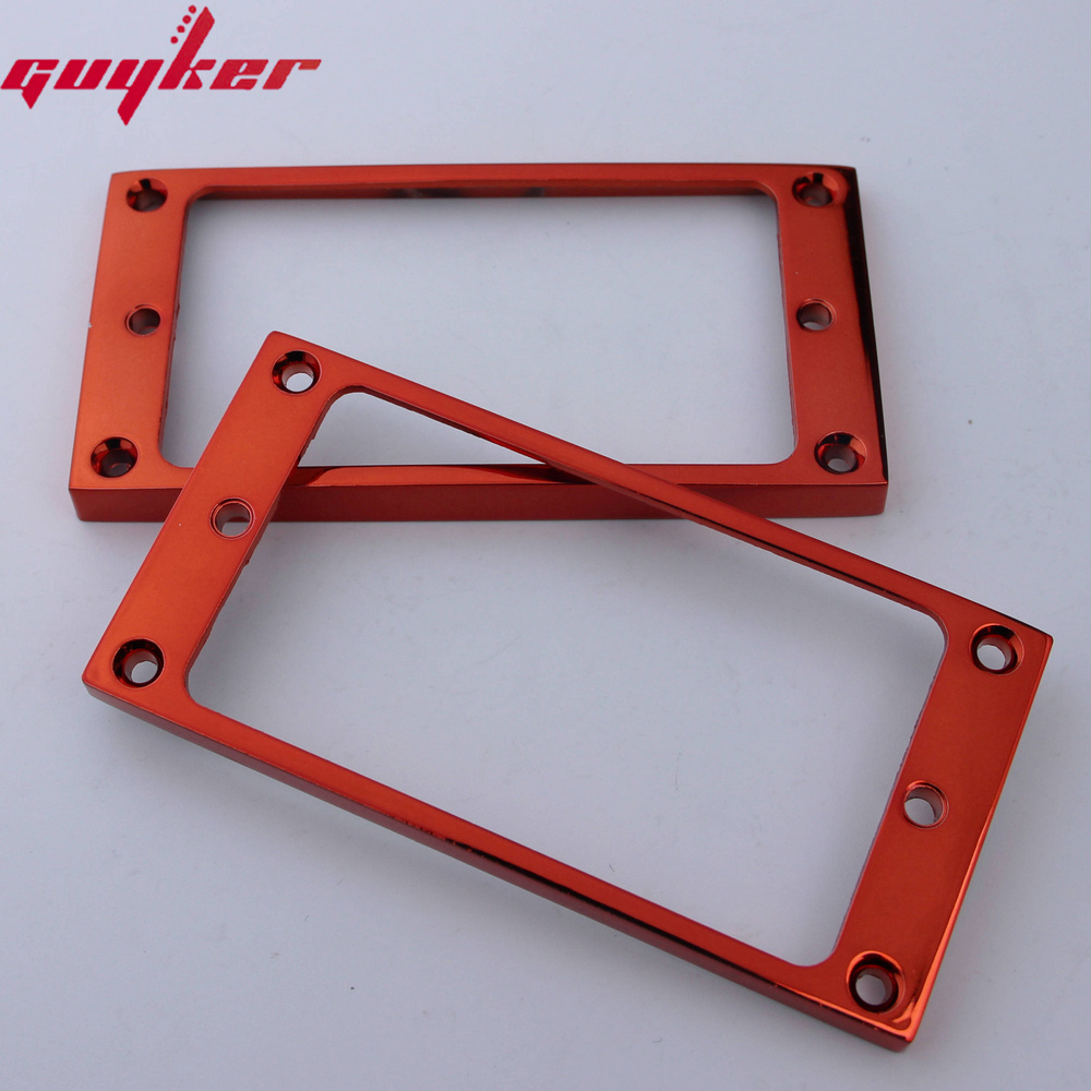 2 PCS Pickup Mounting Rings for Humbucker Pickups Cover Frame Flat Top ...