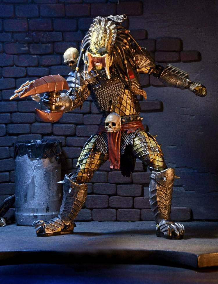 Neca Final action image of real Predator Jungle concrete wild scar ...
