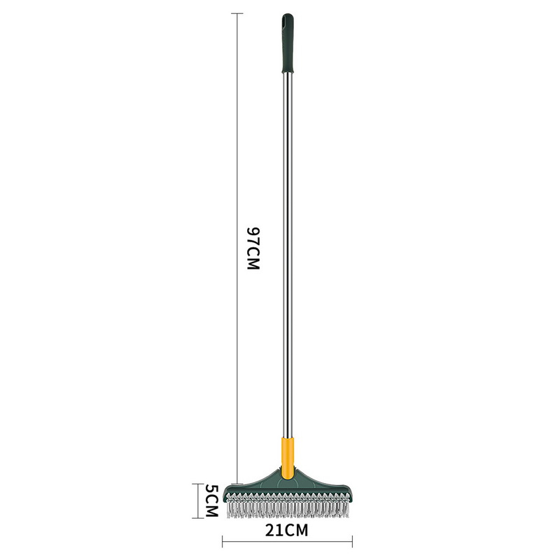 Multi-Purpose Floor Scrub Brush Gap Groove Cleaning Scraping Brush Long ...