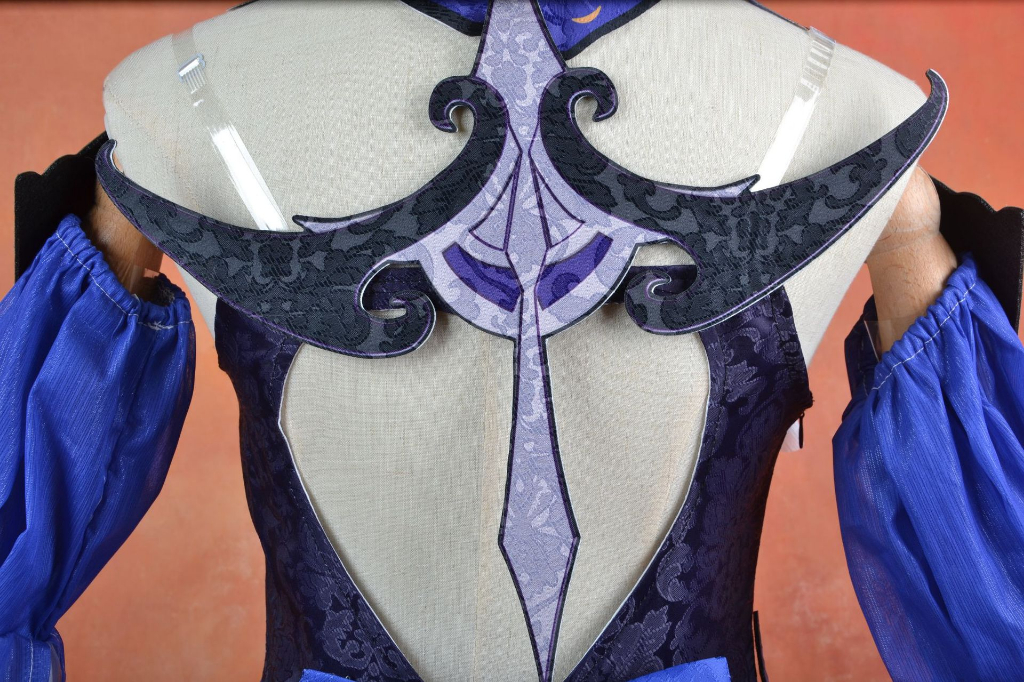 Jingyue Genshin Impact Fischl Cosplay Costume Wig Halloween Carnival ...