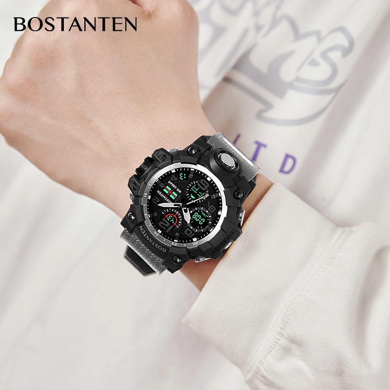 Bostanten Official Watch For Men Multifunctional Digital Sports ...