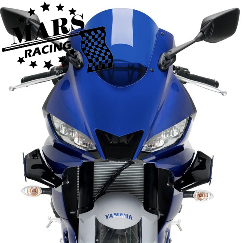 Motorcycle Accessories Front Spoiler Winglet Aerodynamic Wing Kit ...