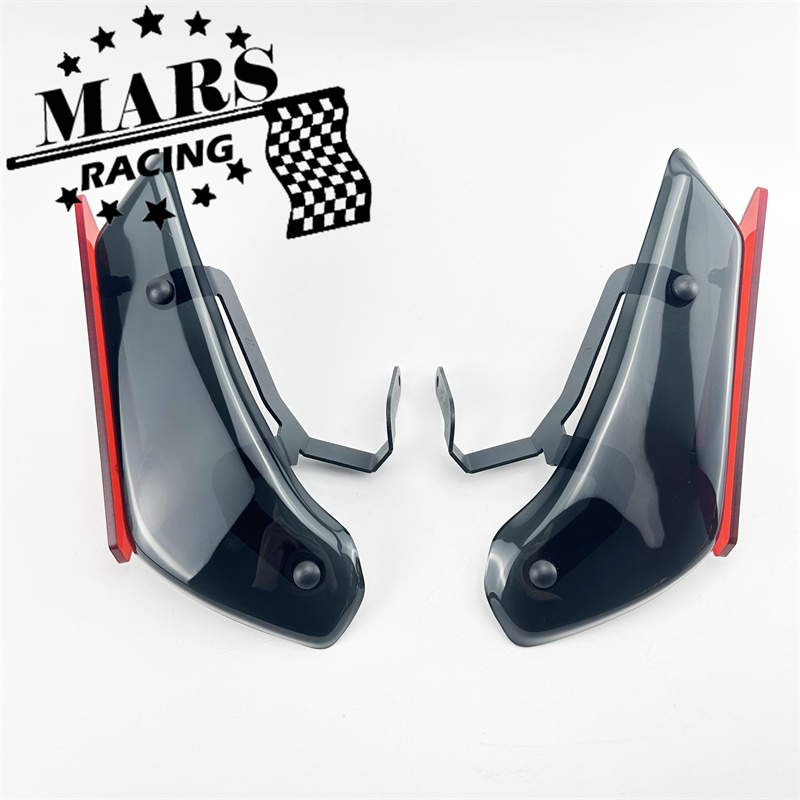 Motorcycle Accessories Front Spoiler Winglet Aerodynamic Wing Kit ...