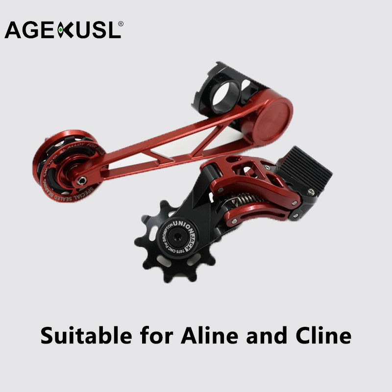 UnionJack Bike Rear Derailleur 7 Speeds Chain Tensioner Pulley Roller ...