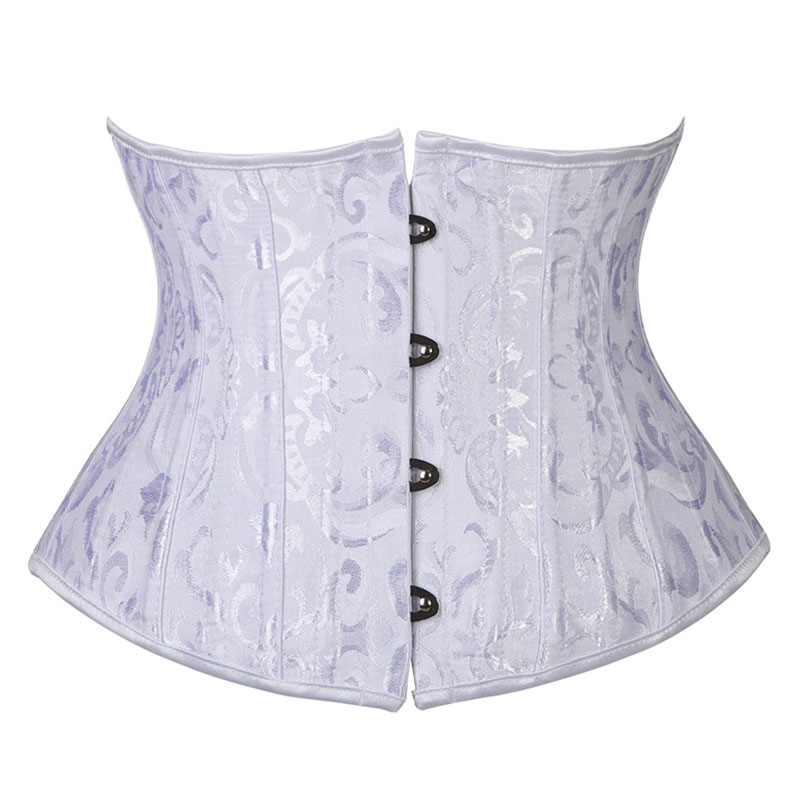 WECHERY 24 Steel Bone Waist Trainer Corset Slimming Waist Trimmer ...