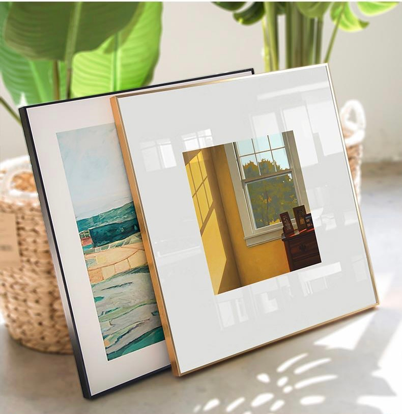 【Customizable Size】 A1 A2 A3 A4 Ins Aluminum Alloy Photo Frame Ultra ...