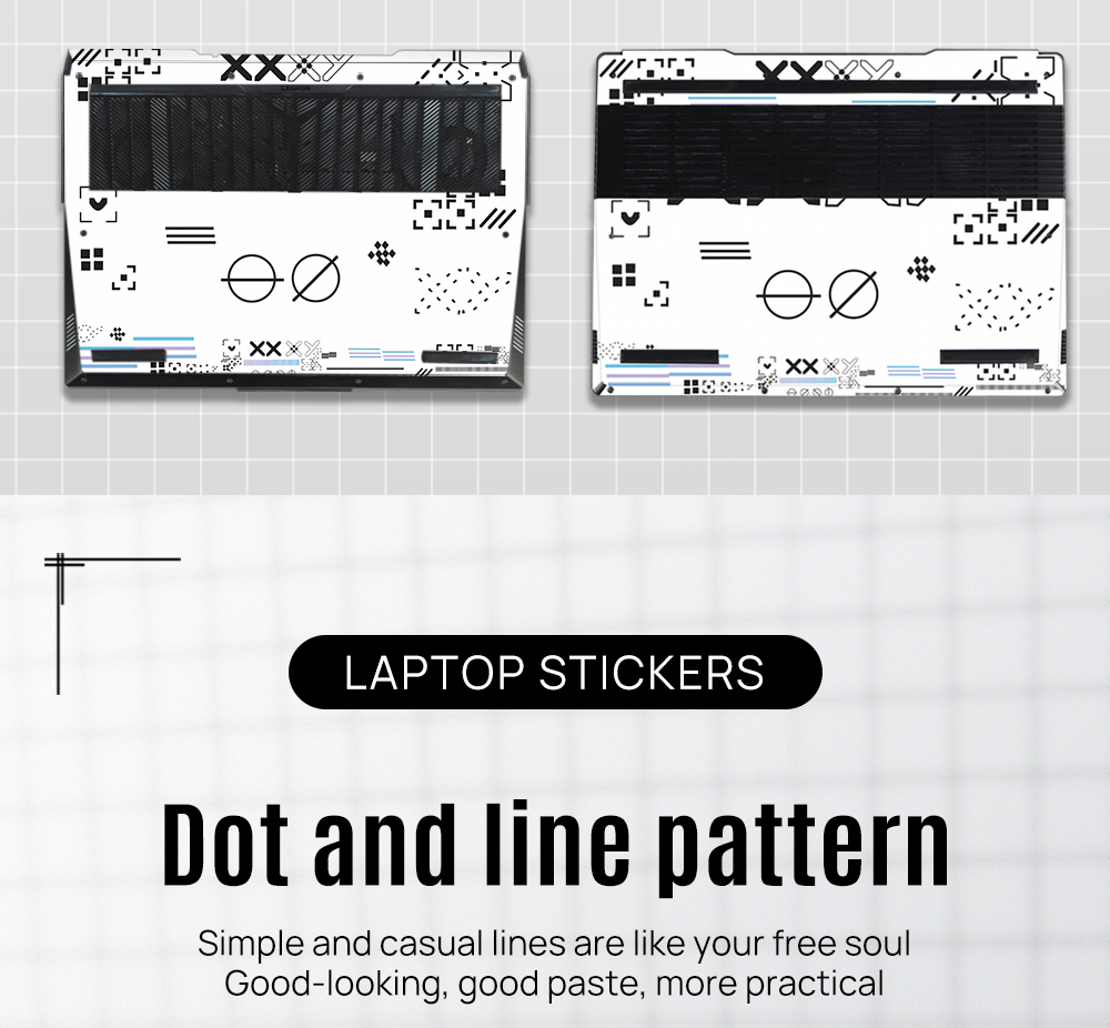 For Lenovo Legion Laptop Sticker Colourful skin 2023 Legion 5 Pro ...