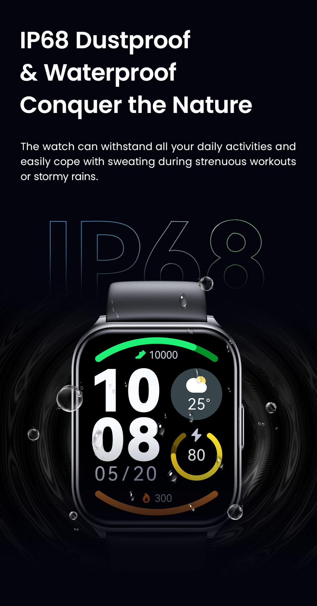 Haylou 2 Pro (LS02 Pro) 1.85"Display Smart Watch Bluetooth Calling ...