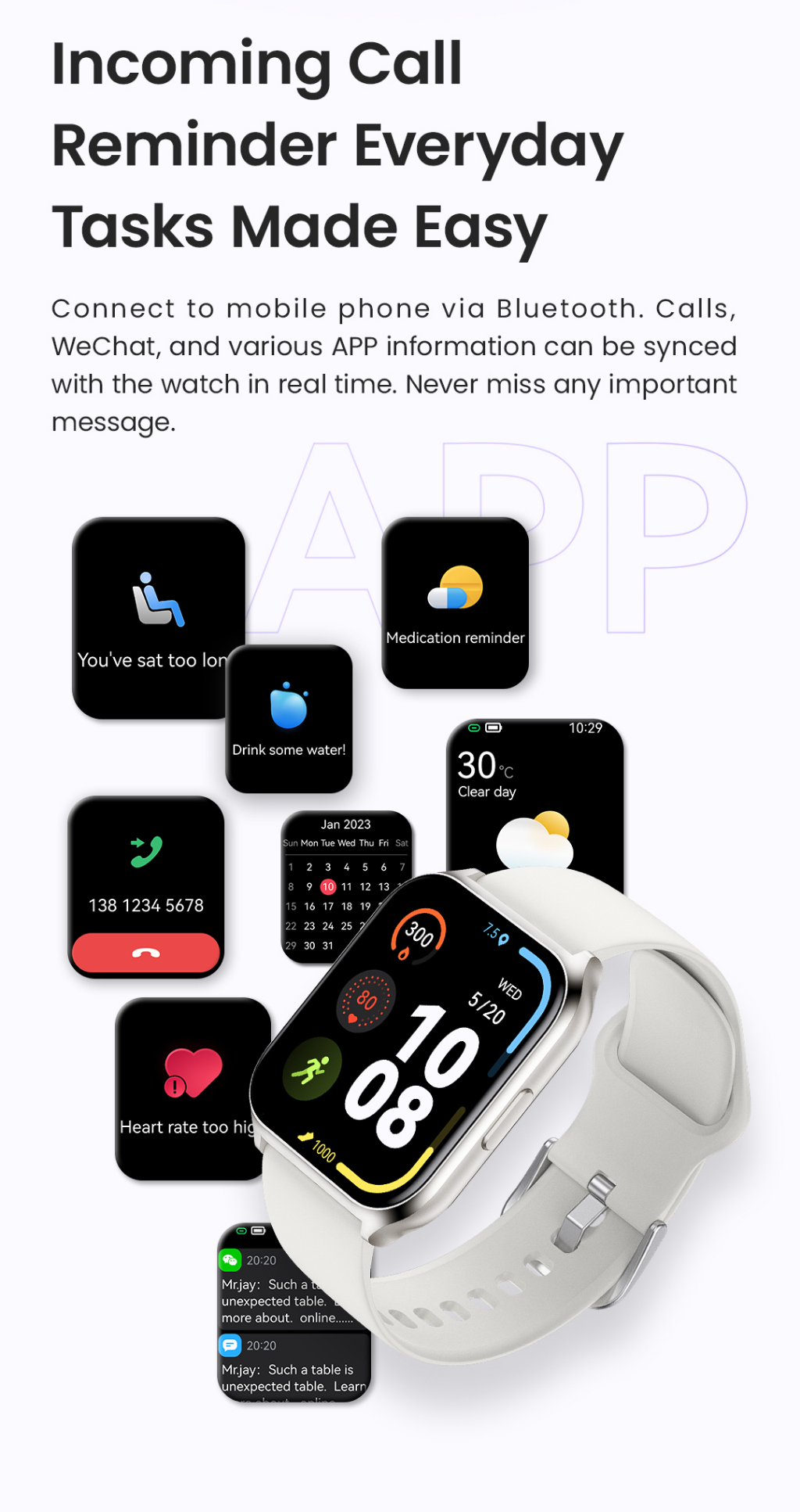 Haylou 2 Pro (LS02 Pro) 1.85"Display Smart Watch Bluetooth Calling ...