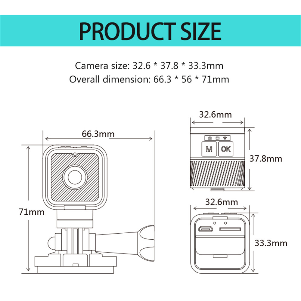 CS02 CS03 HD 1080P Portable Law Enforcement Recorder Waterproof WiFi ...