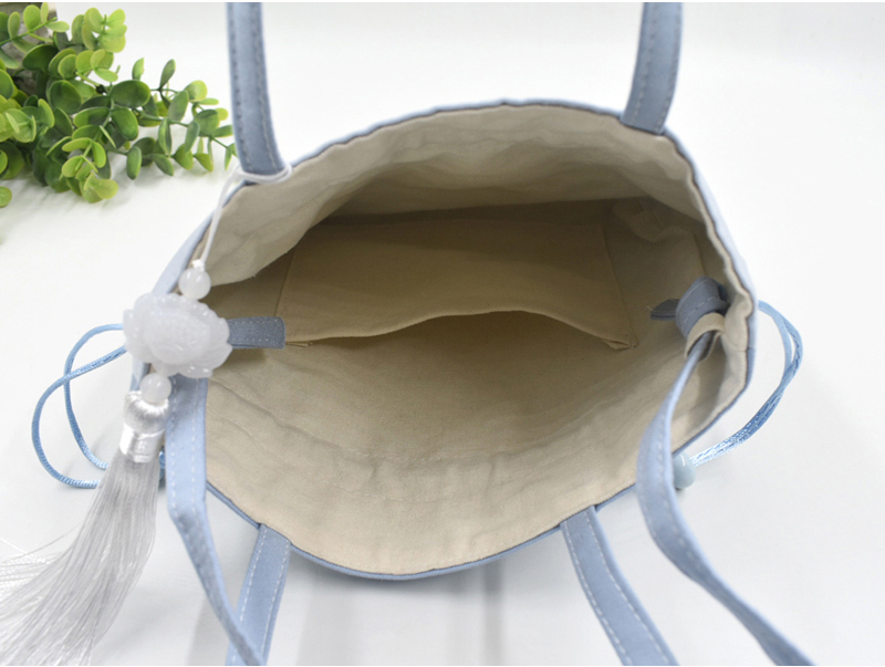 Chinese Style Trendy Messenger Bag Women's Fabric Hanfu Hand-Carrying ...