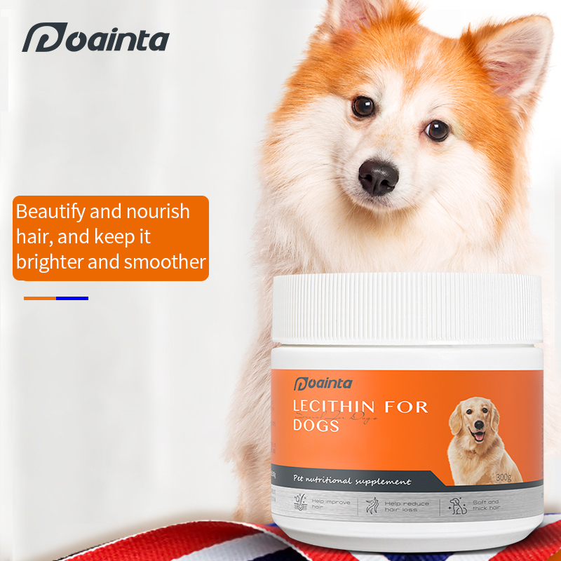 PUAINTA Dog Supplement Pet Lecithin Vitamins B For Anti Hair Loss ...