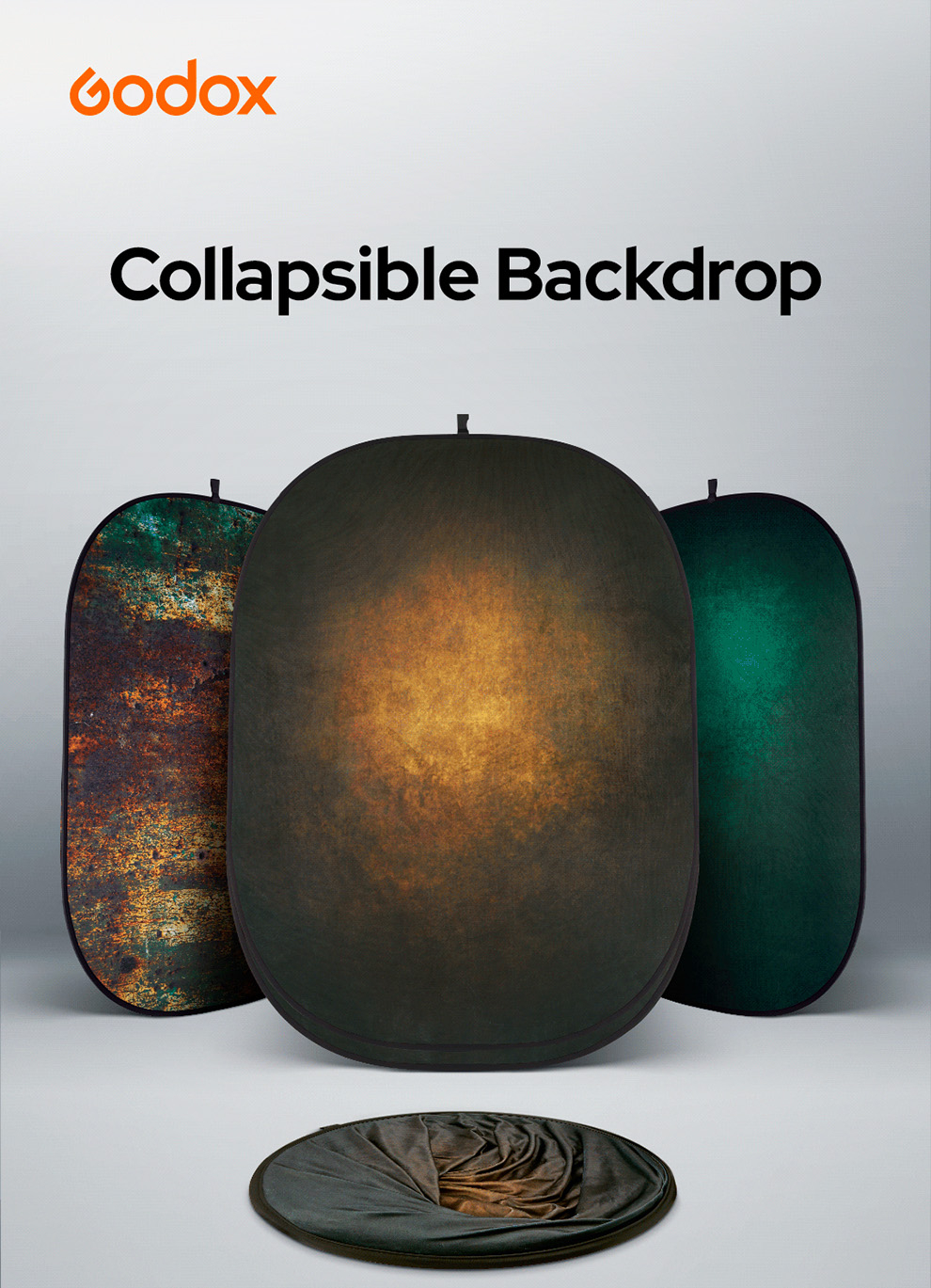 Godox Collapsible Backdrop 1.5mx2m Soft Portable Foldable Panel For ...