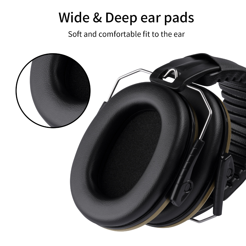 Wenzi EAREST Protection Ear Muffs, Noise Reduction Safety Ear Muffs ...