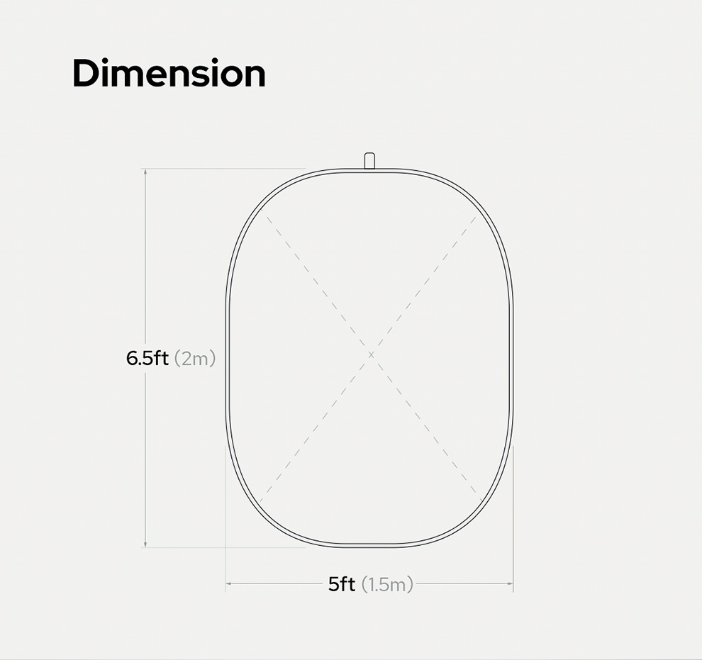 Godox Collapsible Backdrop 1.5mx2m Soft Portable Foldable Panel For ...