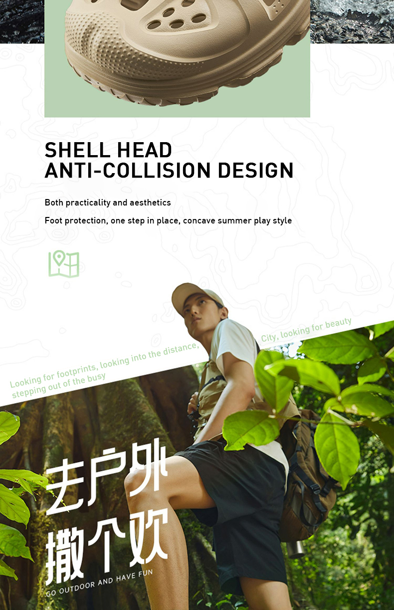 XTEP Men Outdoor Tank Crocs | Shopee Philippines