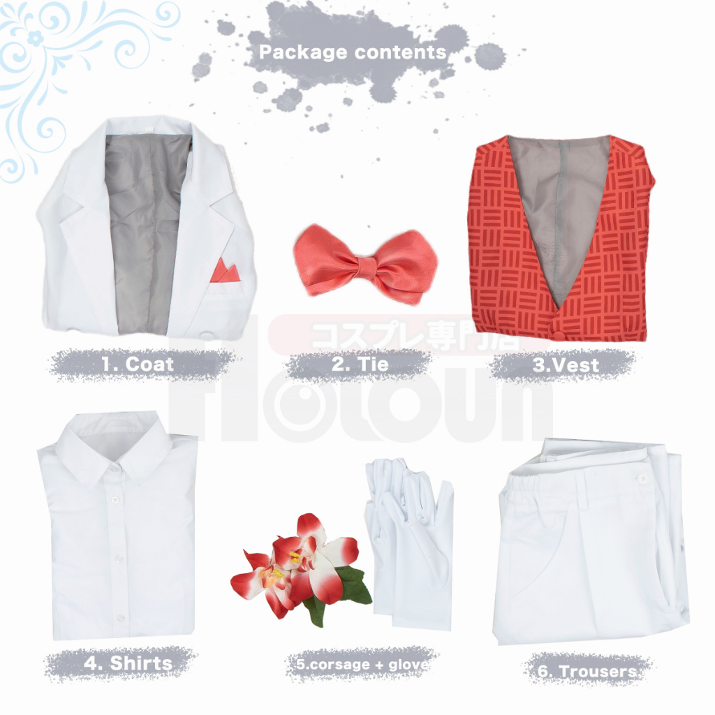 HOLOUN Blue Lock Anime Cosplay Barou Costume Exhibition Tuxedo Tailcoat ...