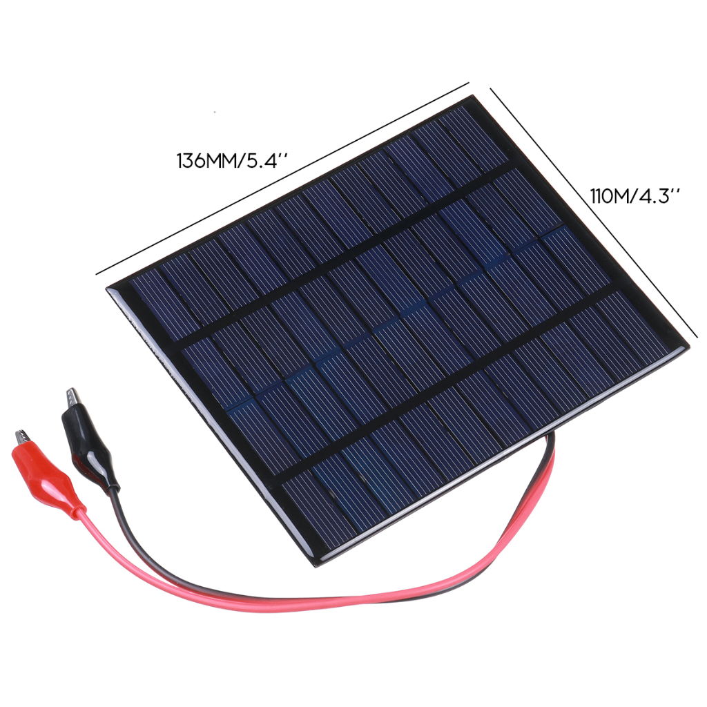 10W 10Watt 12V 166MA Solar Panel With Wire Mini Solar System DIY ...