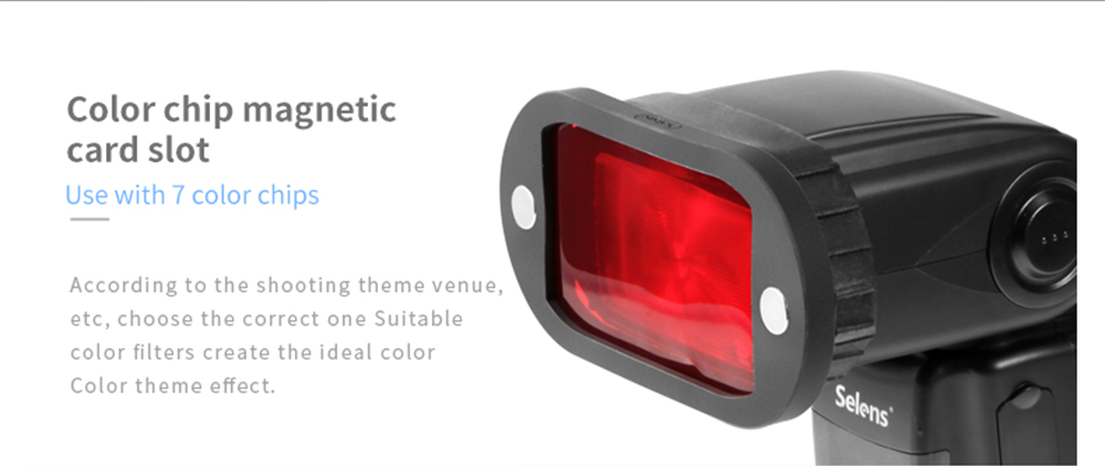 Selens 4in1 Magnetic Speedlight Diffuser Kit Flash Modifier Sphere ...