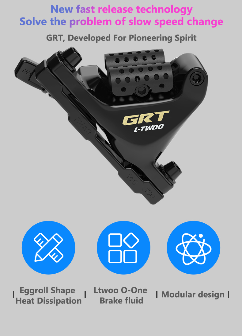 Ltwoo GRT GR9 GR7 Disc Series Hydraulic Caliper Compatible Disc Brake ...