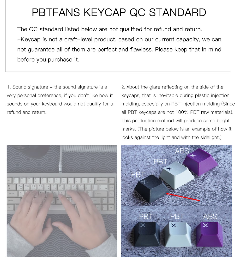 KBDfans Pbt Fans Doubleshot Wob Keycaps Set | Shopee Philippines
