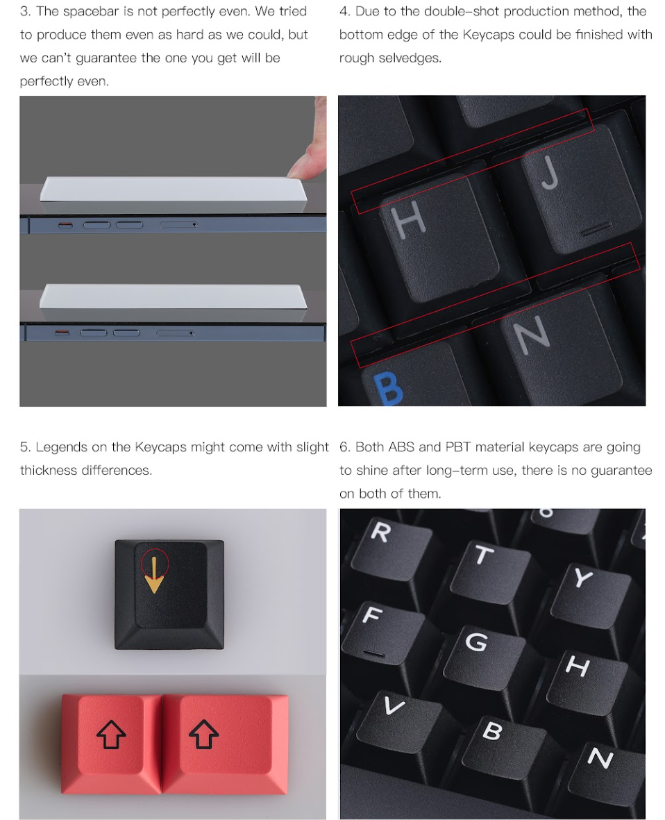 KBDfans Pbt Fans Purpurite Keycaps Abs Material Base Kit | Shopee ...