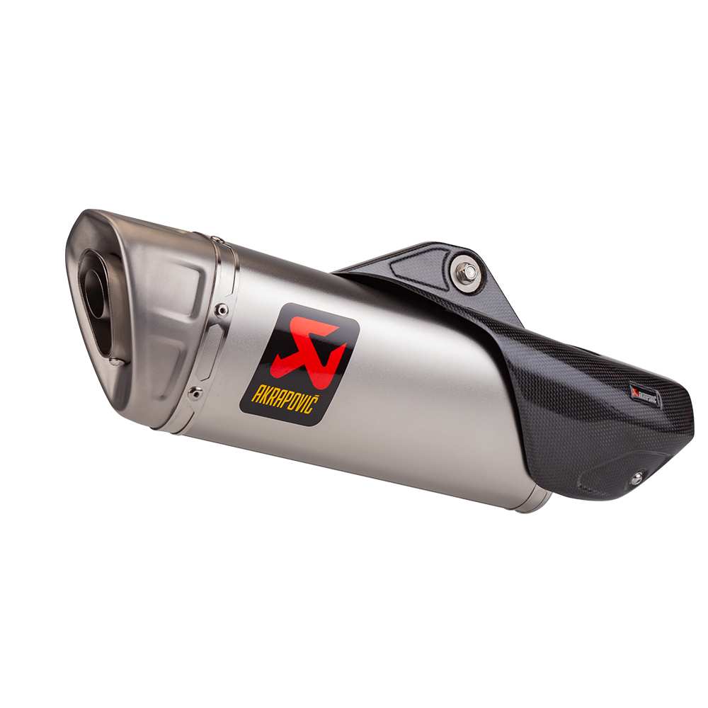 Akrapovic R1/M1 bike exhaust muffler with DB killer/Silencer included ...