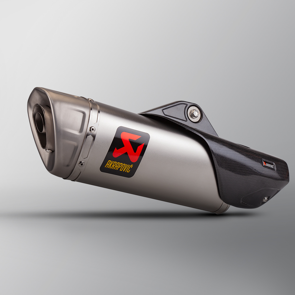 Akrapovic R1/M1 bike exhaust muffler with DB killer/Silencer included ...