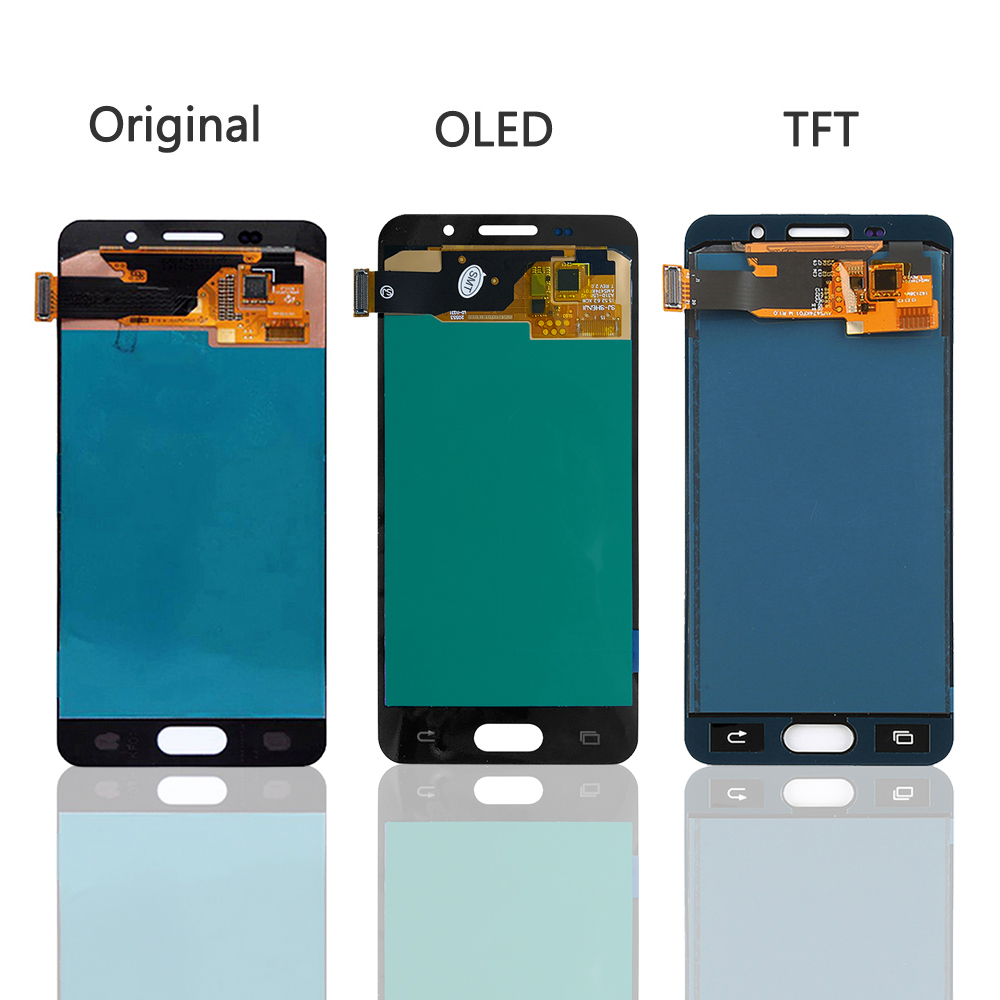 Original AMOLED LCD For Samsung Galaxy A3 2016 A310 A310F LCD Display ...