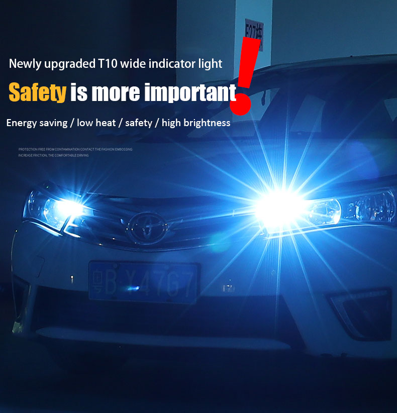 1ps T10 LED W5W For Toyota Innova 2008-2015 Side Door Light, Small ...