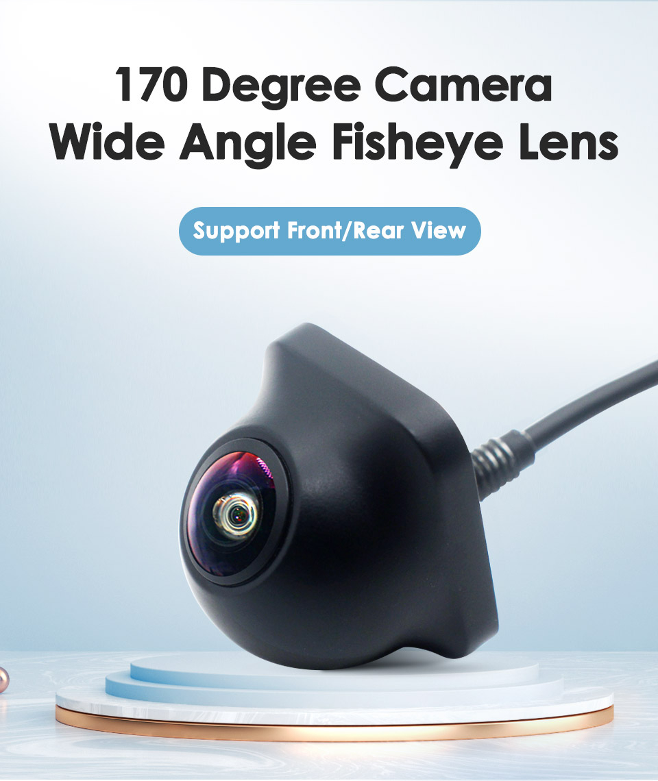 Smartour Fisheye Lens Vehicle Front Side Rear View Camera Normal Image ...