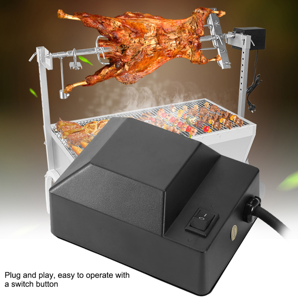 [Ready Stock] Lhome Black Electric BBQ Roast Rotisserie Grill Motor ...
