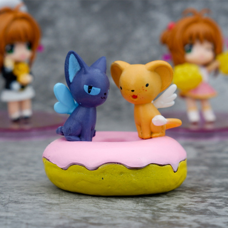 8Pcs/Set Japan Anime Card Captor Sakura Kinomoto Sakura Li Syaoran ...