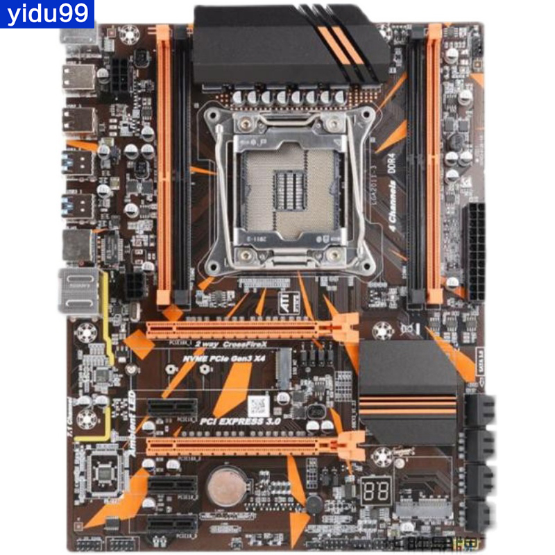 Intel X99-D3 Deluxe Main Board Professional Mobile Game Simulator Multi ...