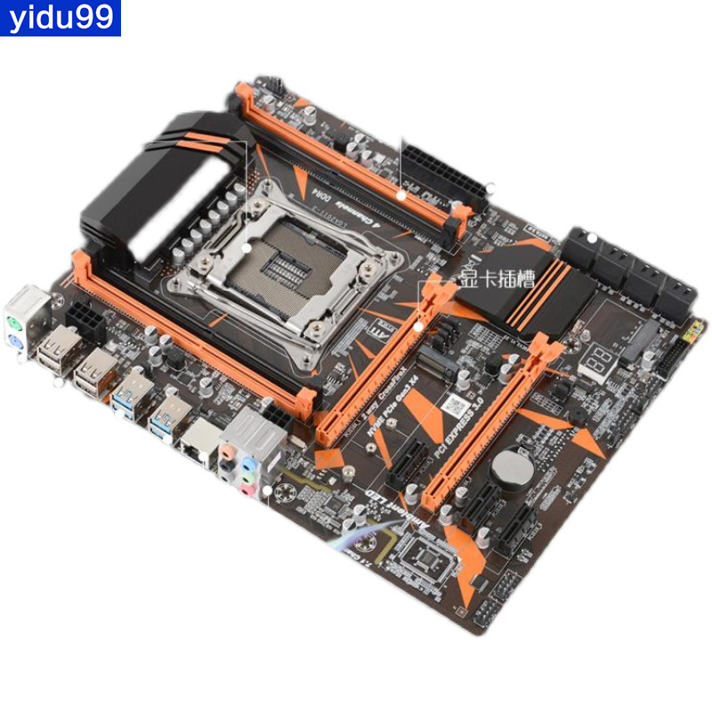 Intel X99-D3 Deluxe Main Board Professional Mobile Game Simulator Multi ...